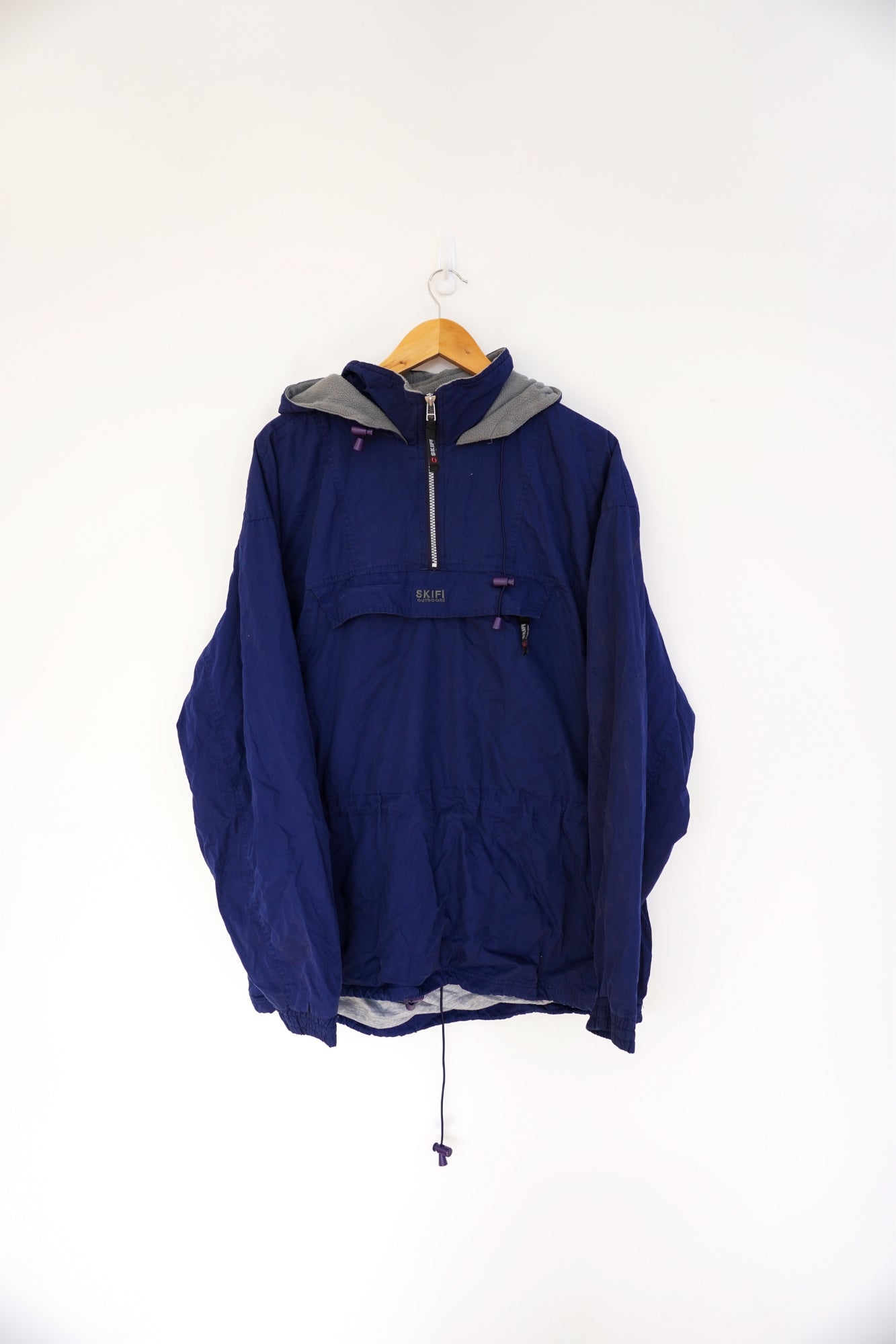 SkiFi Navy Vintage Ski Jacket – Doof Season